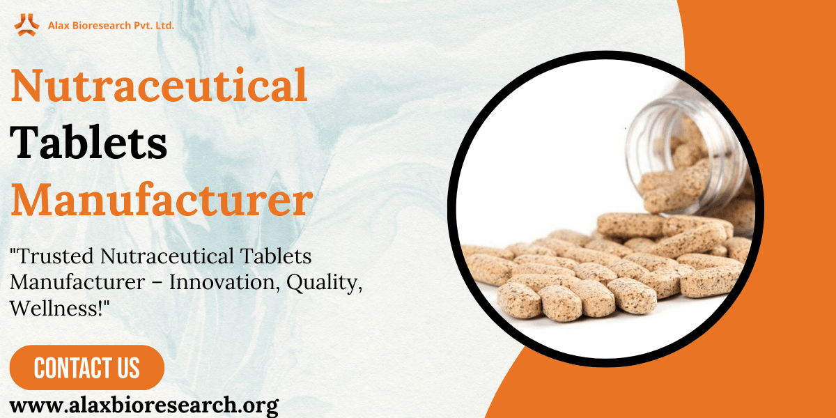 #1 Best Nutraceutical Tablets Manufacturer
